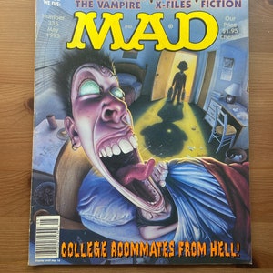 Vintage Mad Magazine, No 335, May 1995, Retro, Spoof, Pop Culture, the ...