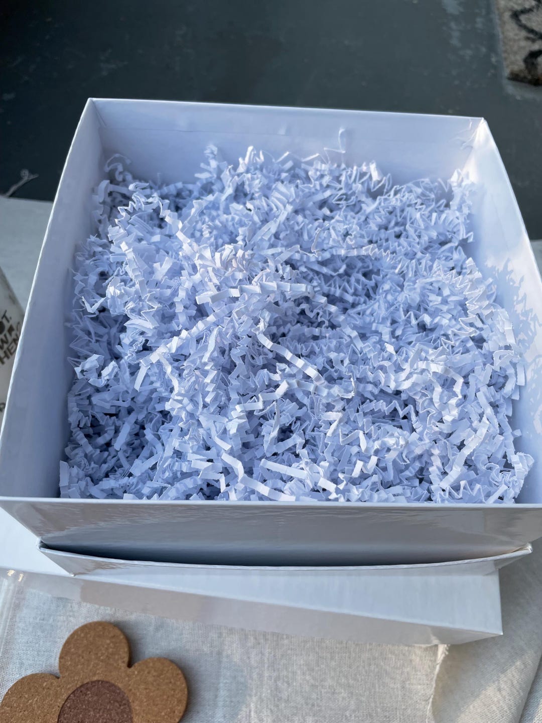 Create Your Own Gift Set Add a Large White Gift Box With Crinkle Paper ...