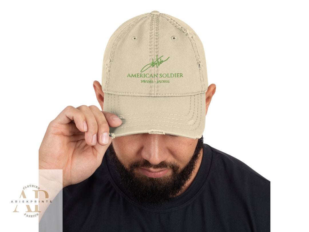 Commemorative Toby Keith Signature Hat Vintage Style Distressed Dad Cap ...