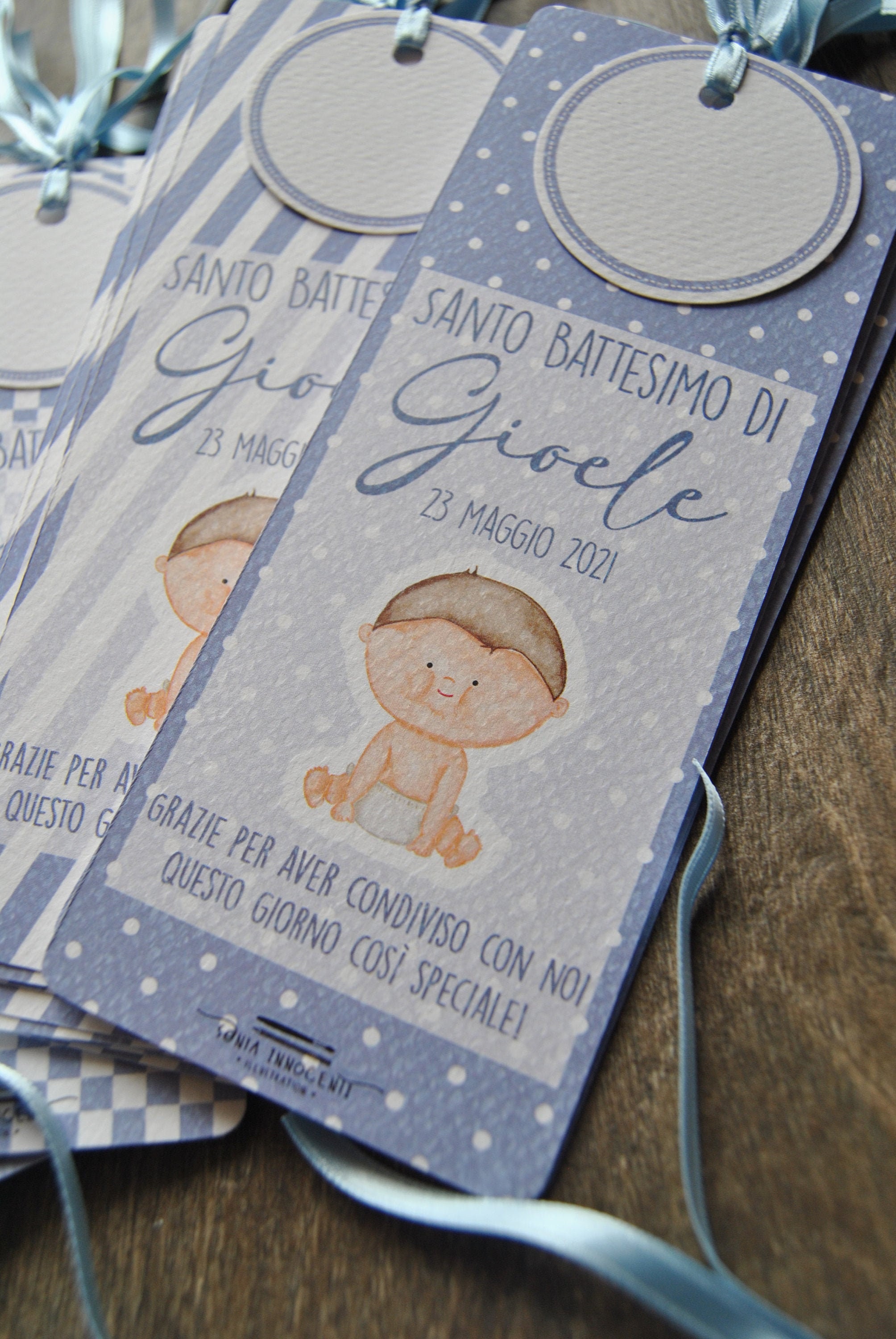 Placeholders Invitations Tags baptism and Events - Etsy UK
