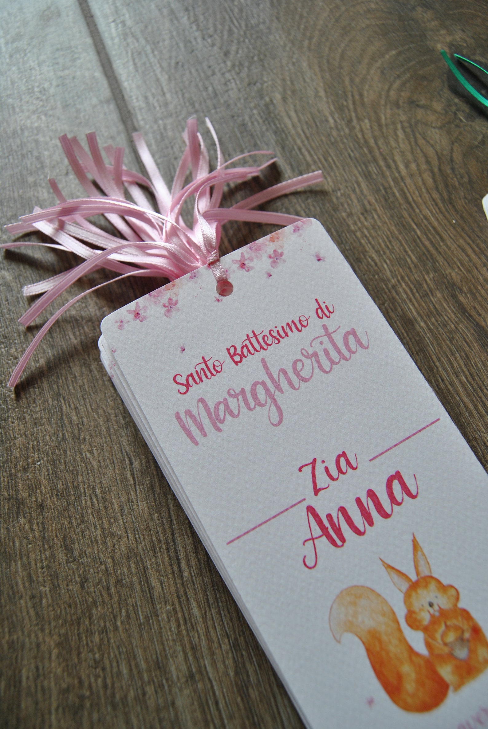 Placeholder invitations tags Baptism and events | Etsy