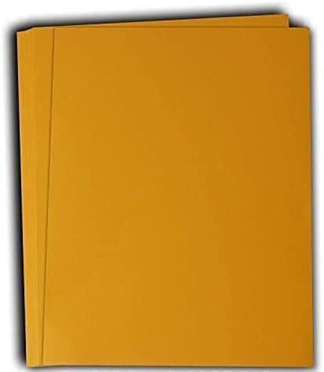 Hamilco Colored Cardstock Paper 11x17" Sun Gold Color Card Stock Paper ...