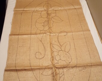 Burlap pattern | Etsy