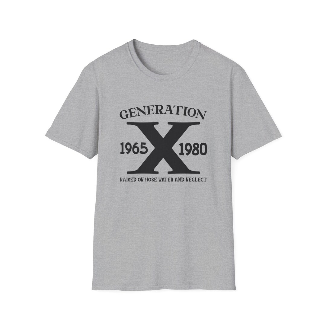 Generation X Gen X Colors Tshirt Generation X T-shirt Gen X Tshirt ...