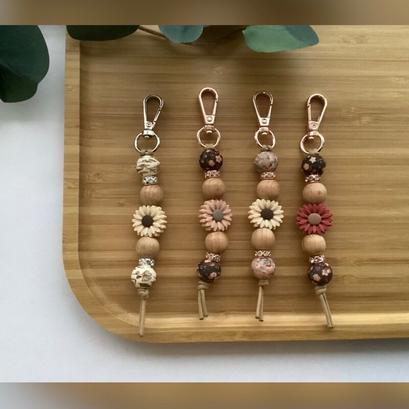 Beads Key Chain - Etsy