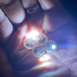 Mini Warm White LED Fairy Lights, Half Inch Diameter, Miniature Garden ...
