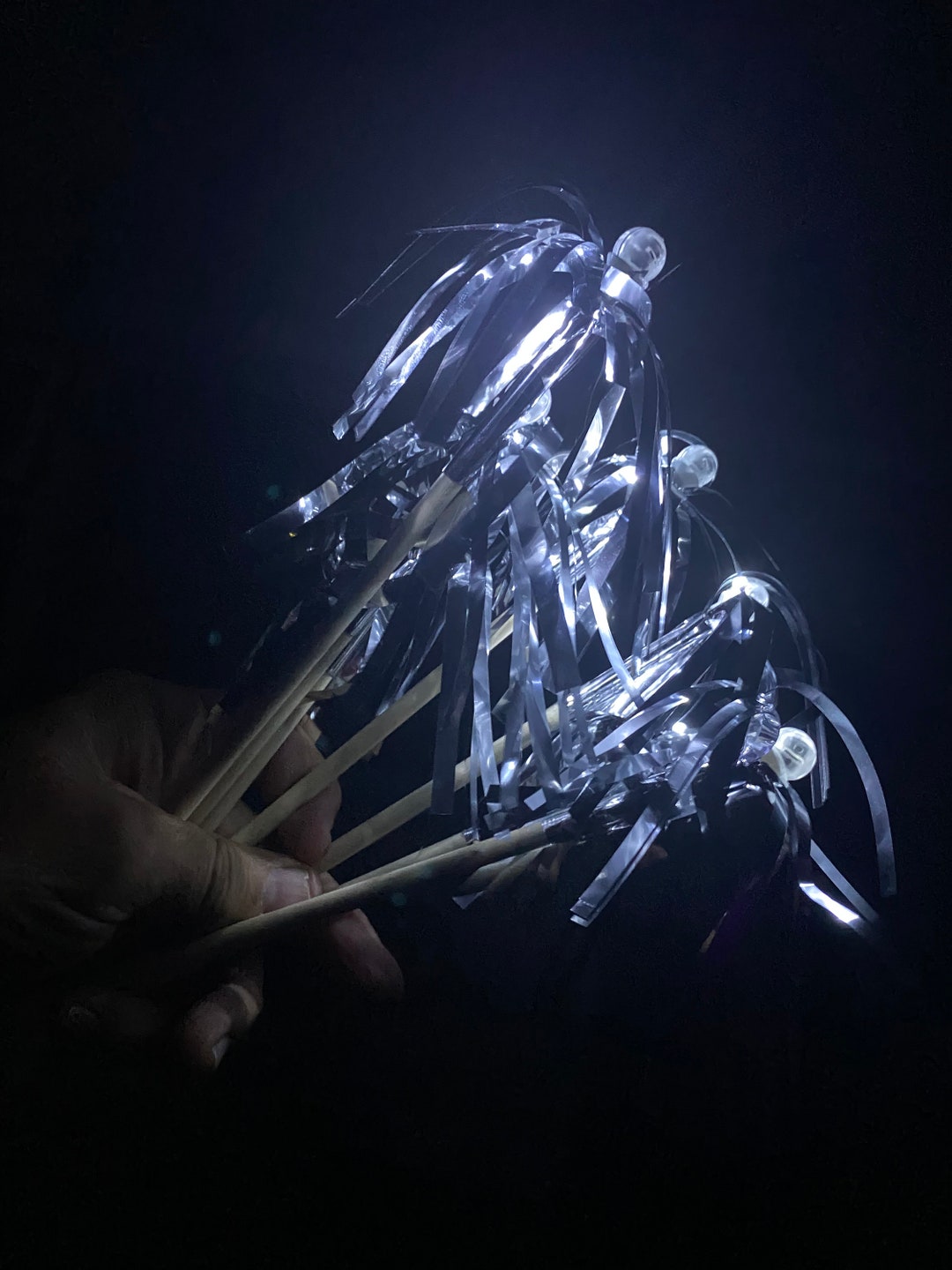 LED Sparkler Wands: Safe Celebration Sparkle, No Burn - Etsy