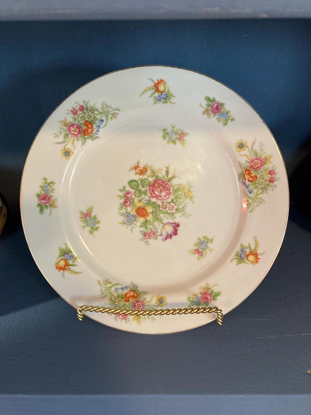 Bulk Vintage China Plates / Aichi China Occupied Japan / Hand Painted ...