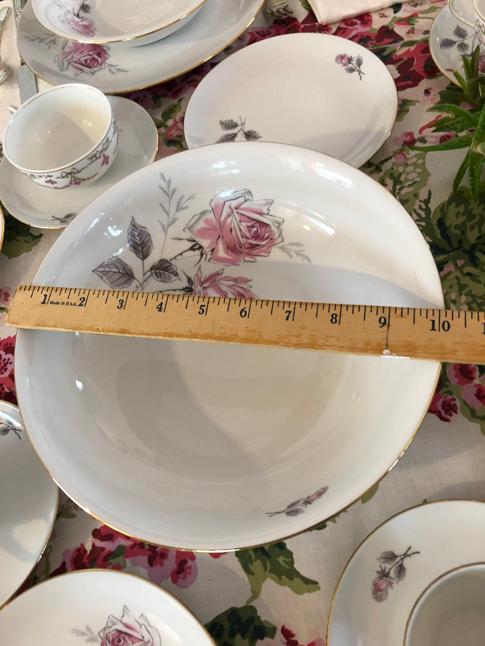 Vintage Fine China Set Bohemian China Setting for 8 People From Bohemia ...