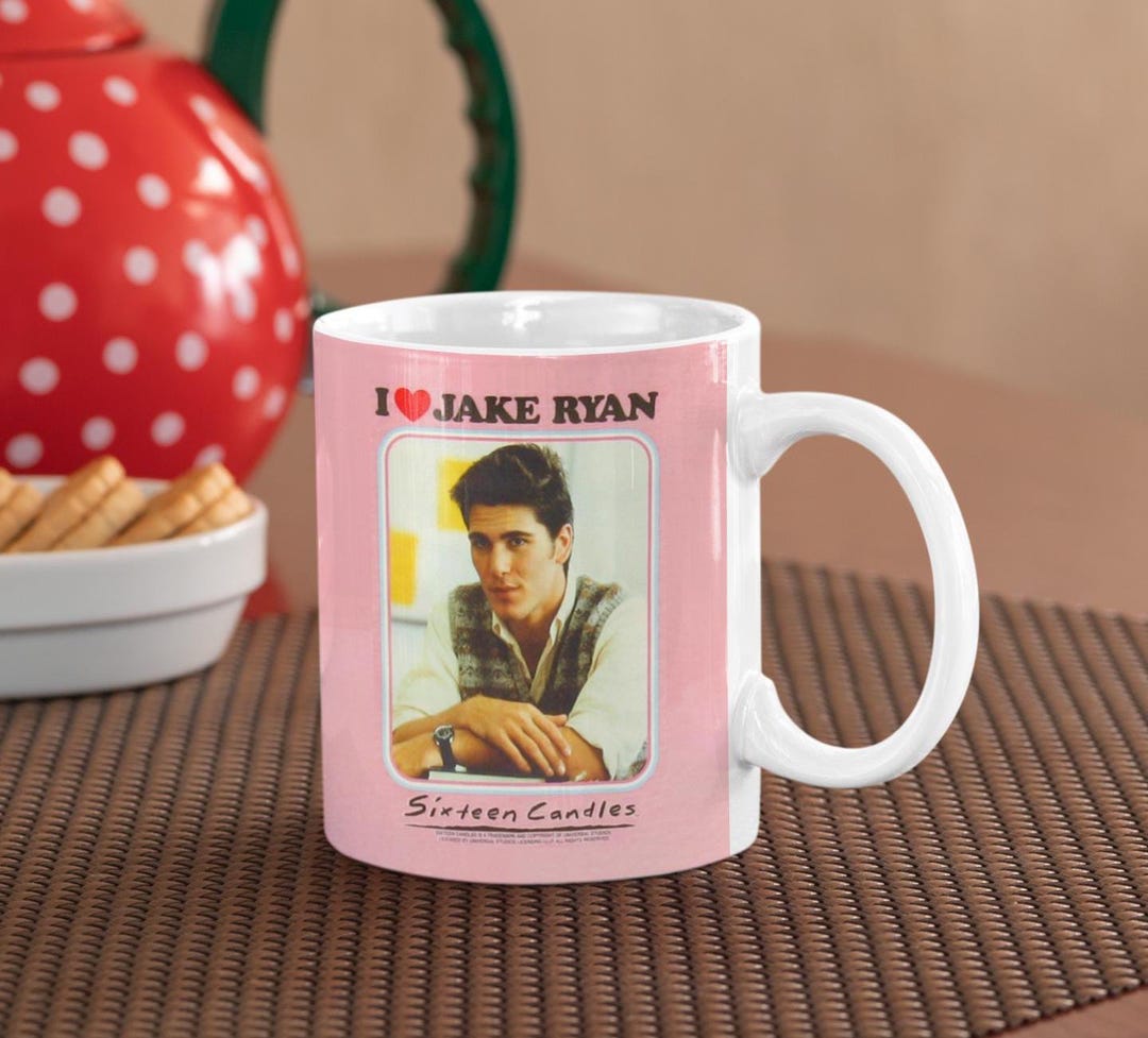 Jake Ryan Mug Heartthrob Coffee Mug or Mousepad Funny 80s Mug Crush Mug ...