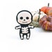 Skeleton Felt Doll PATTERN Pdf Png . Halloween Plushie Sewing Pattern ...