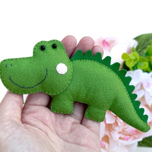 Felt Alligator PATTERN Pdf . Safari Baby Mobile Alligator Ornament ...
