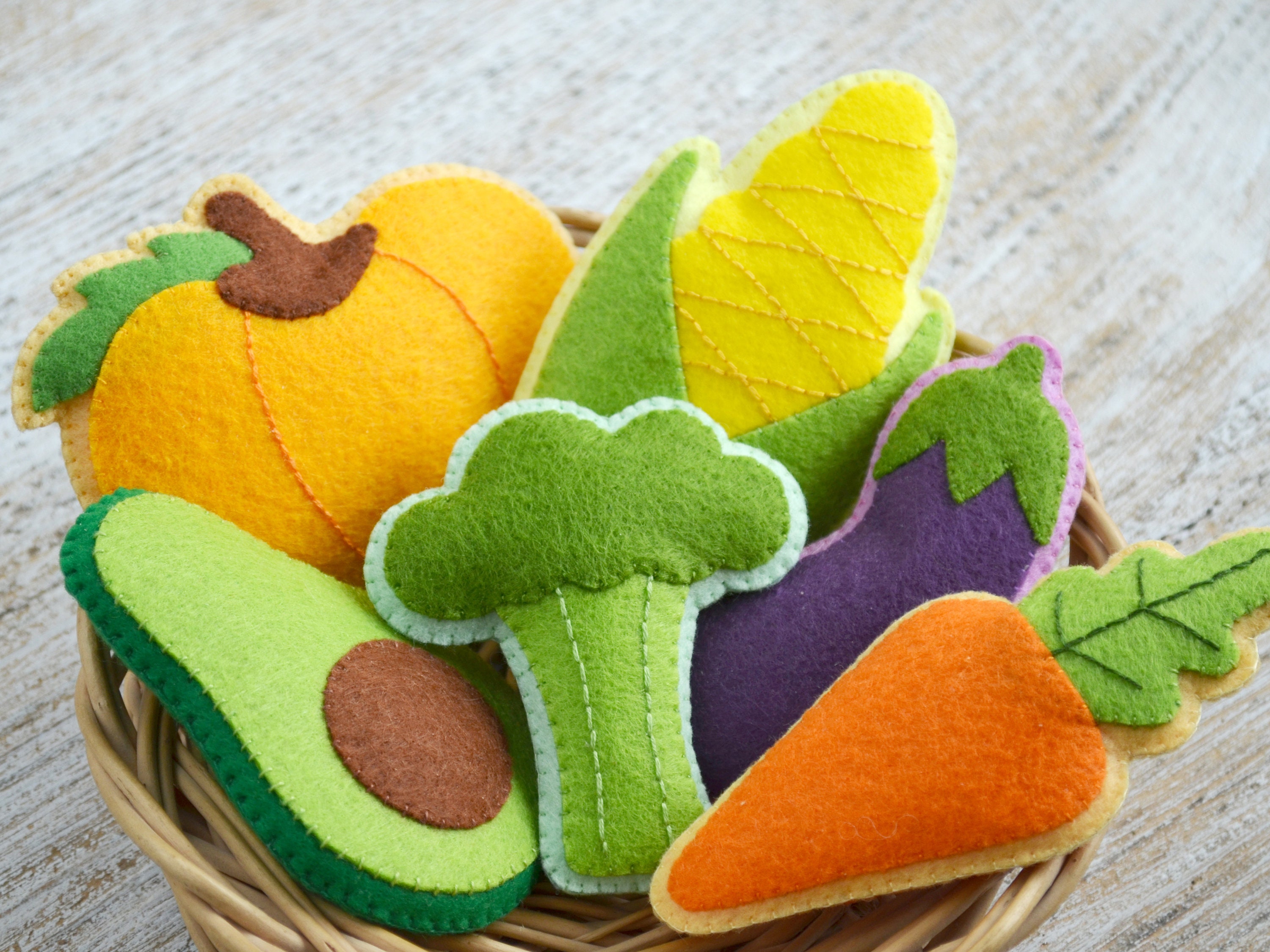 Avocado Felt Food PATTERN Pdf - Etsy