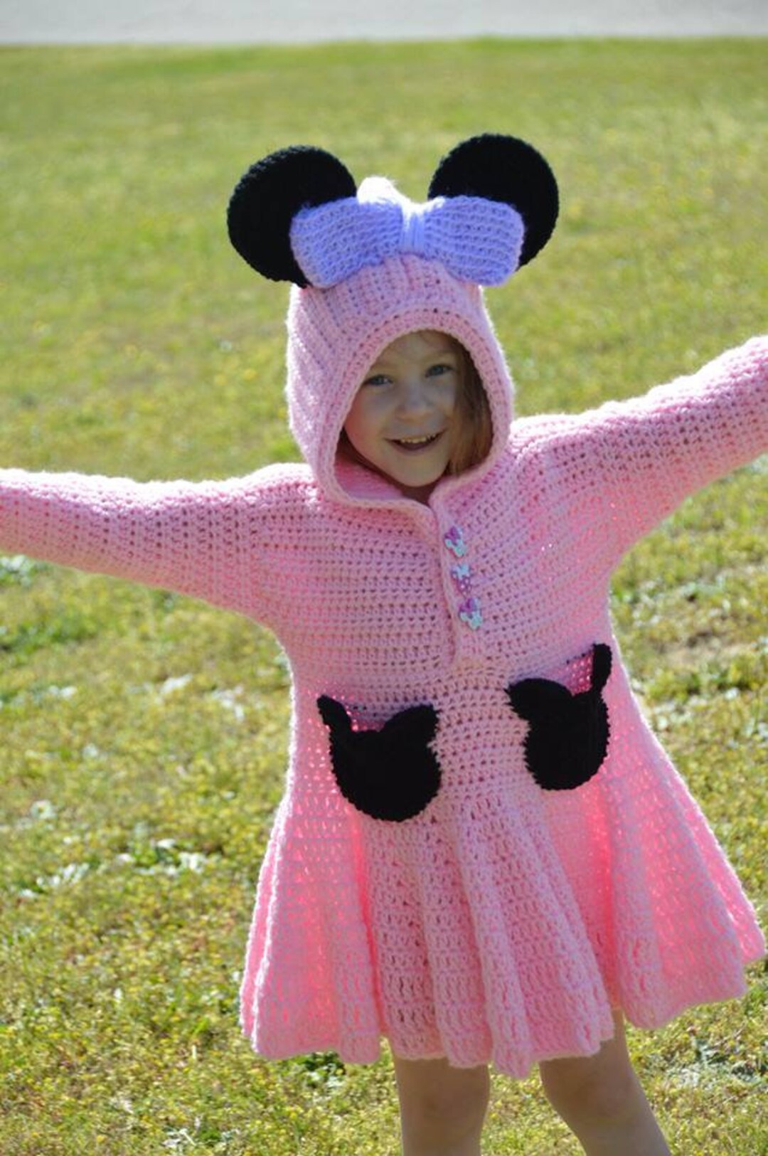 Minnie Mouse Sweater Dress Pattern - Etsy