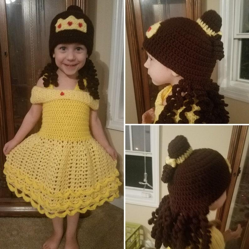 Princess Belle Costume Pattern - Etsy