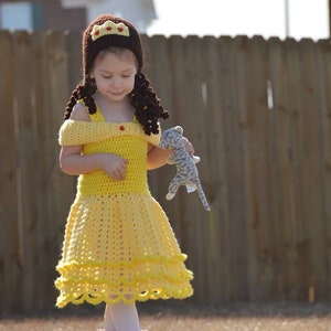 Princess Belle Costume Pattern - Etsy