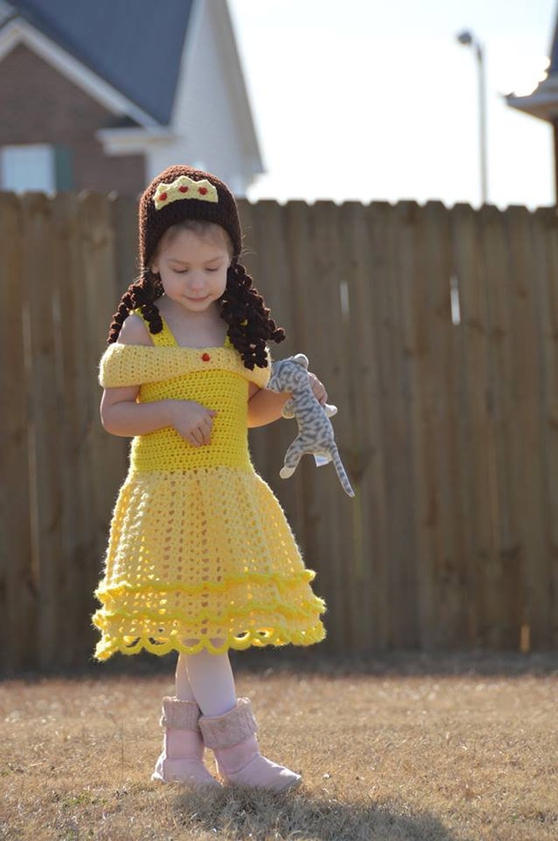 Princess Belle Costume Pattern - Etsy