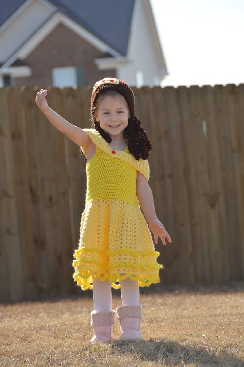 Princess Belle Costume Pattern - Etsy