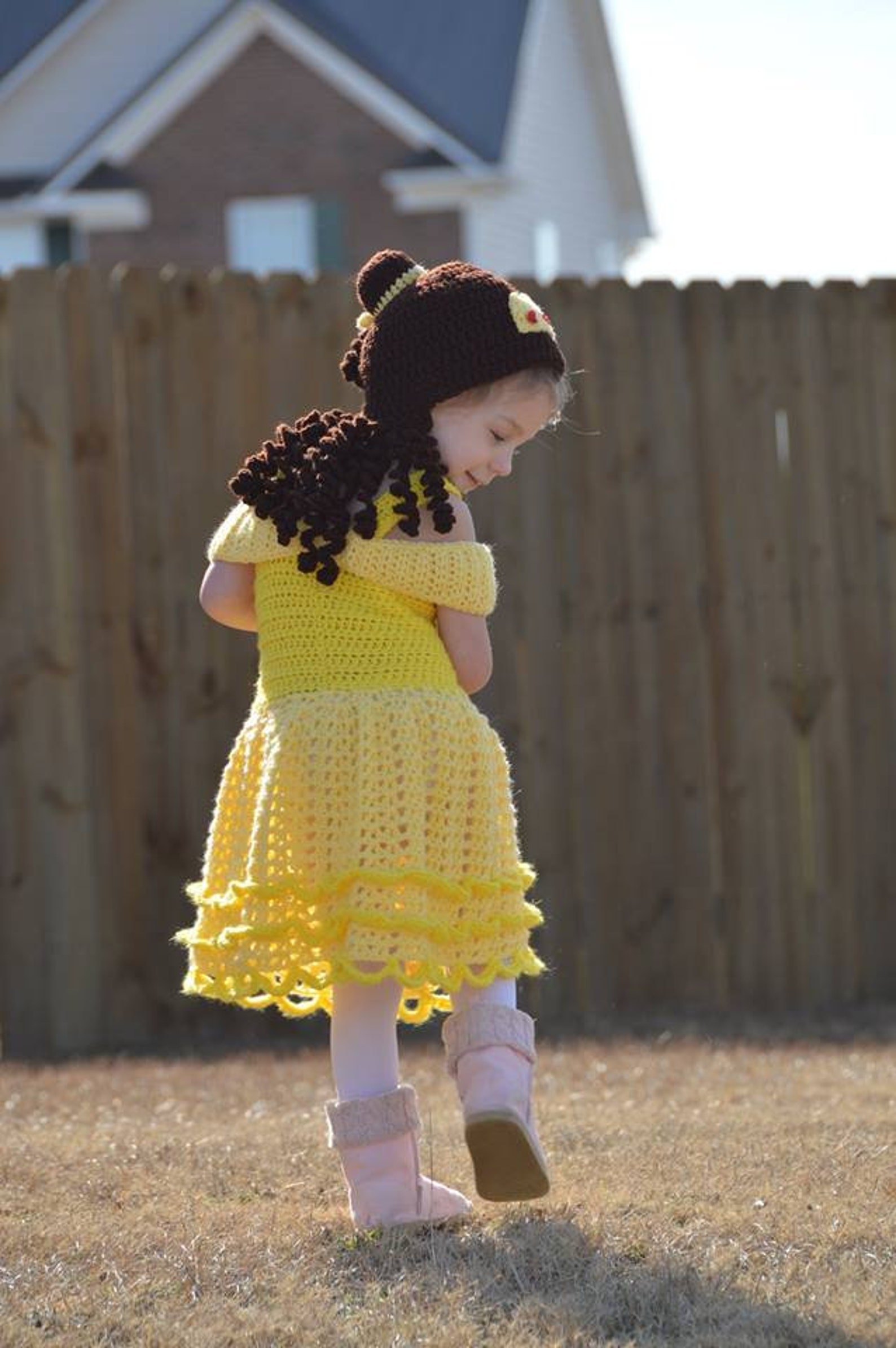Princess Belle Costume Pattern - Etsy