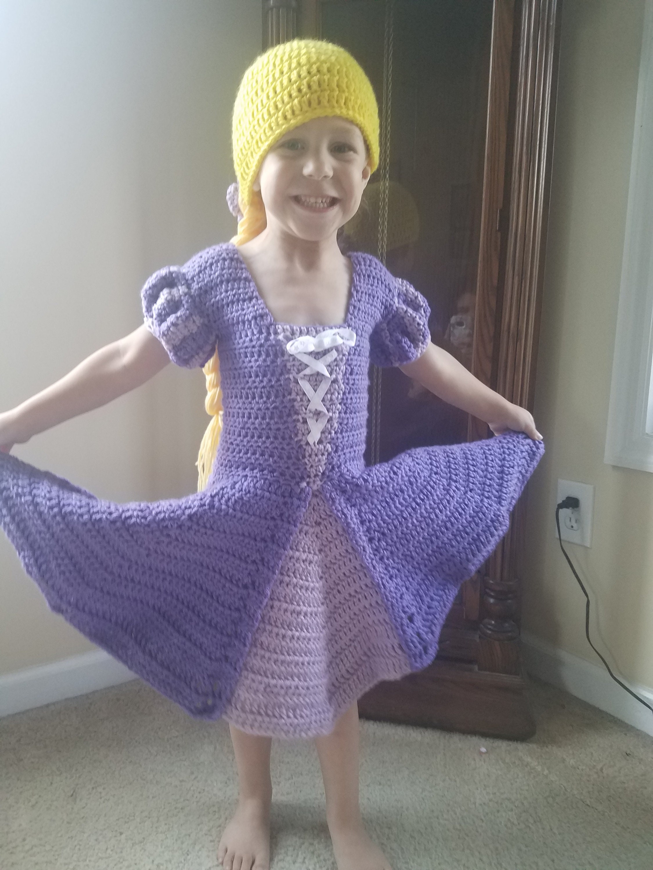 Rapunzel Costume Pattern - Etsy