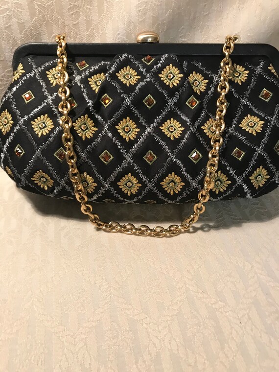 vintage talbots purse clutch - Gem