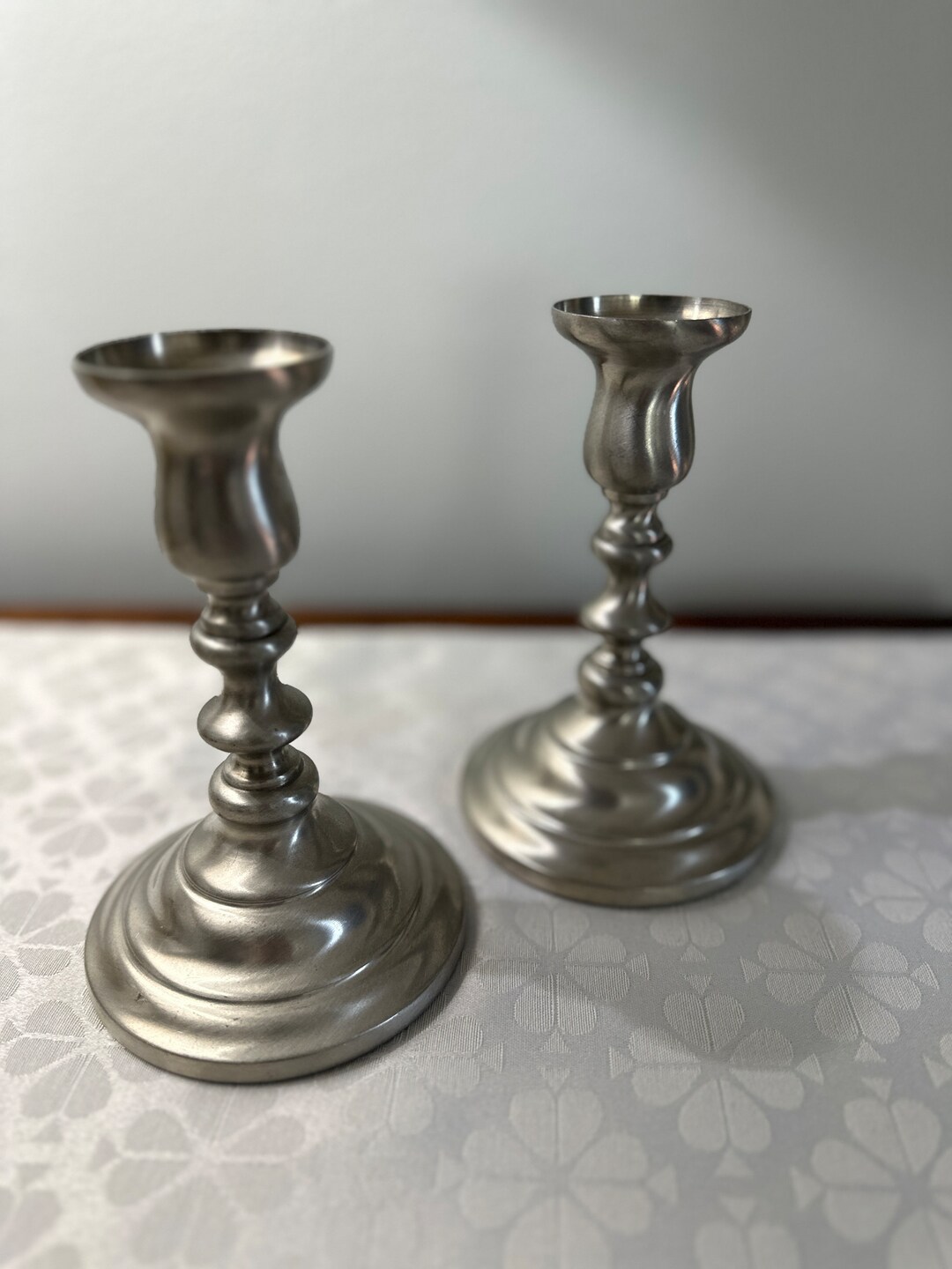 Pewter Candle Sticks Preisner 2095 - Etsy