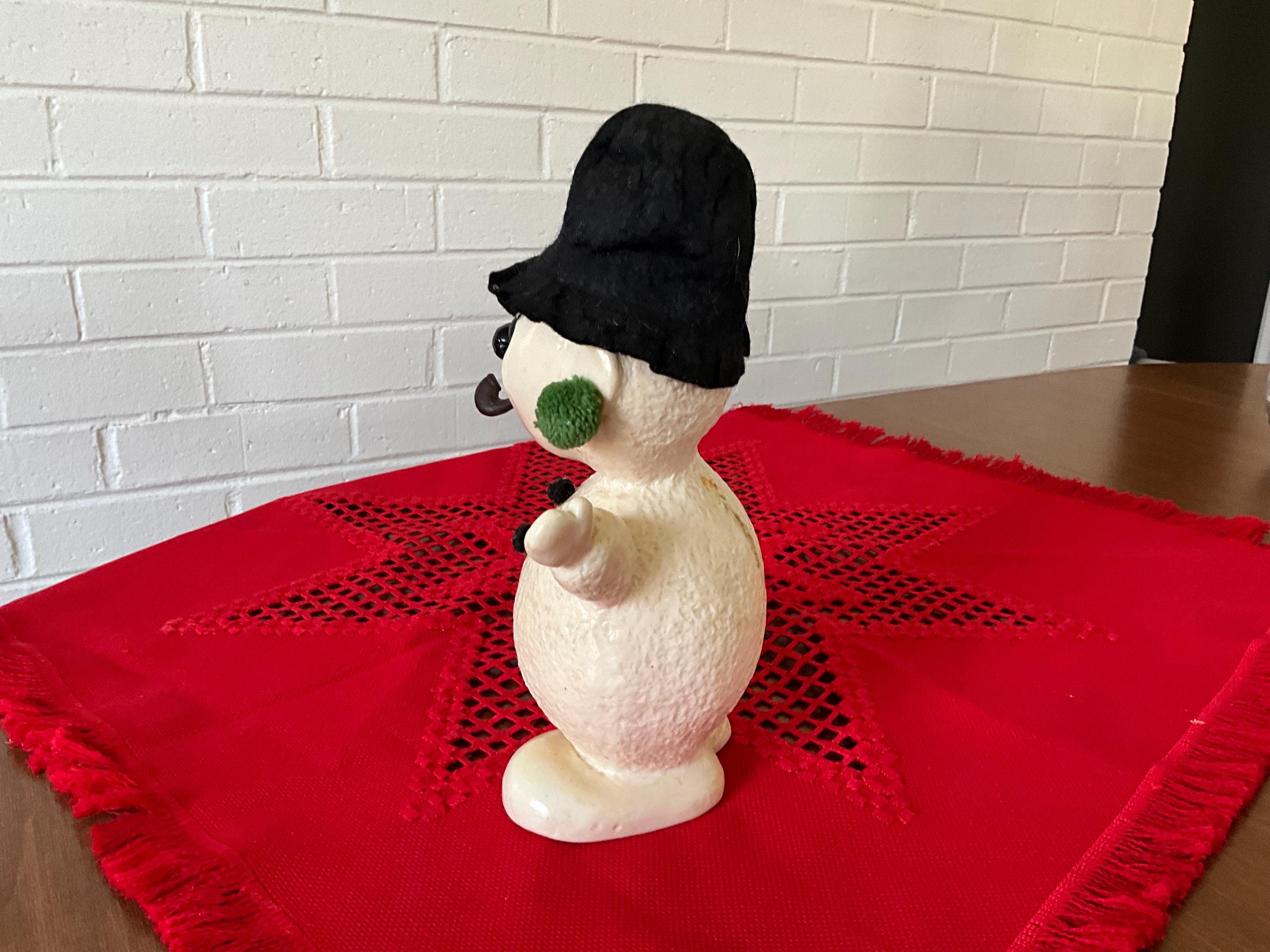 Snowman Bank Royalty Industries 1975 - Etsy