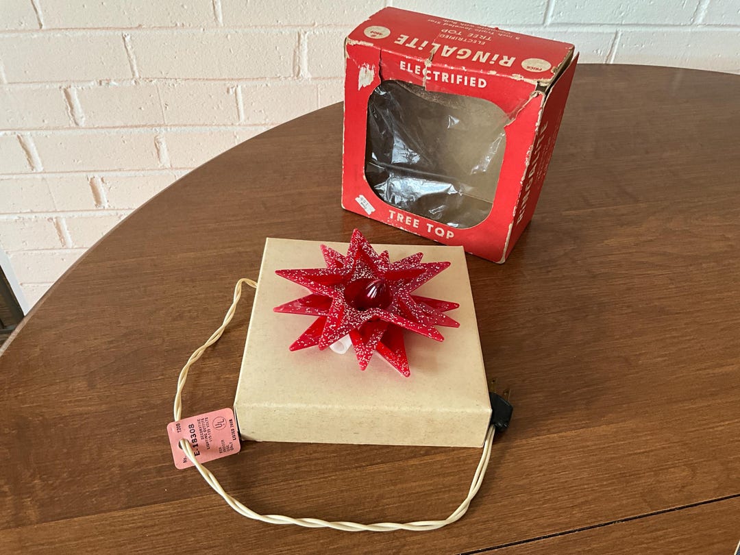 Ringalite Electrified Tree Top With Box - Etsy