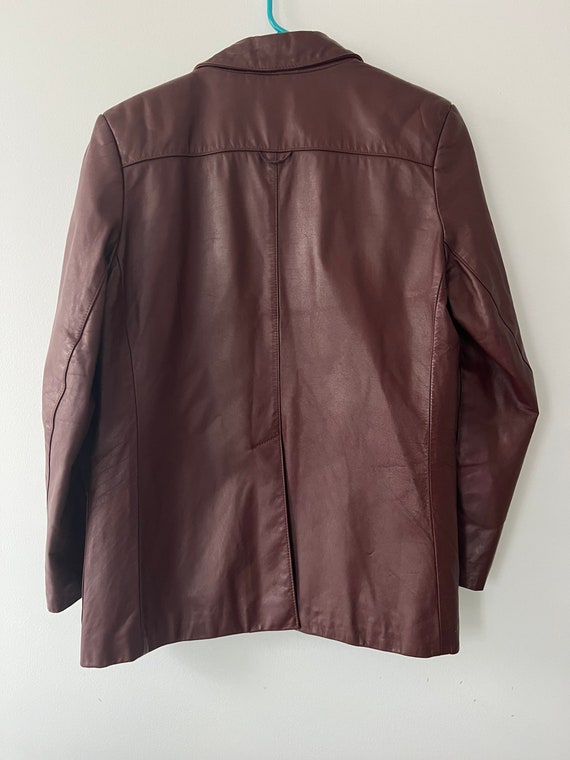 Vintage Aigner leather Jacket - Gem