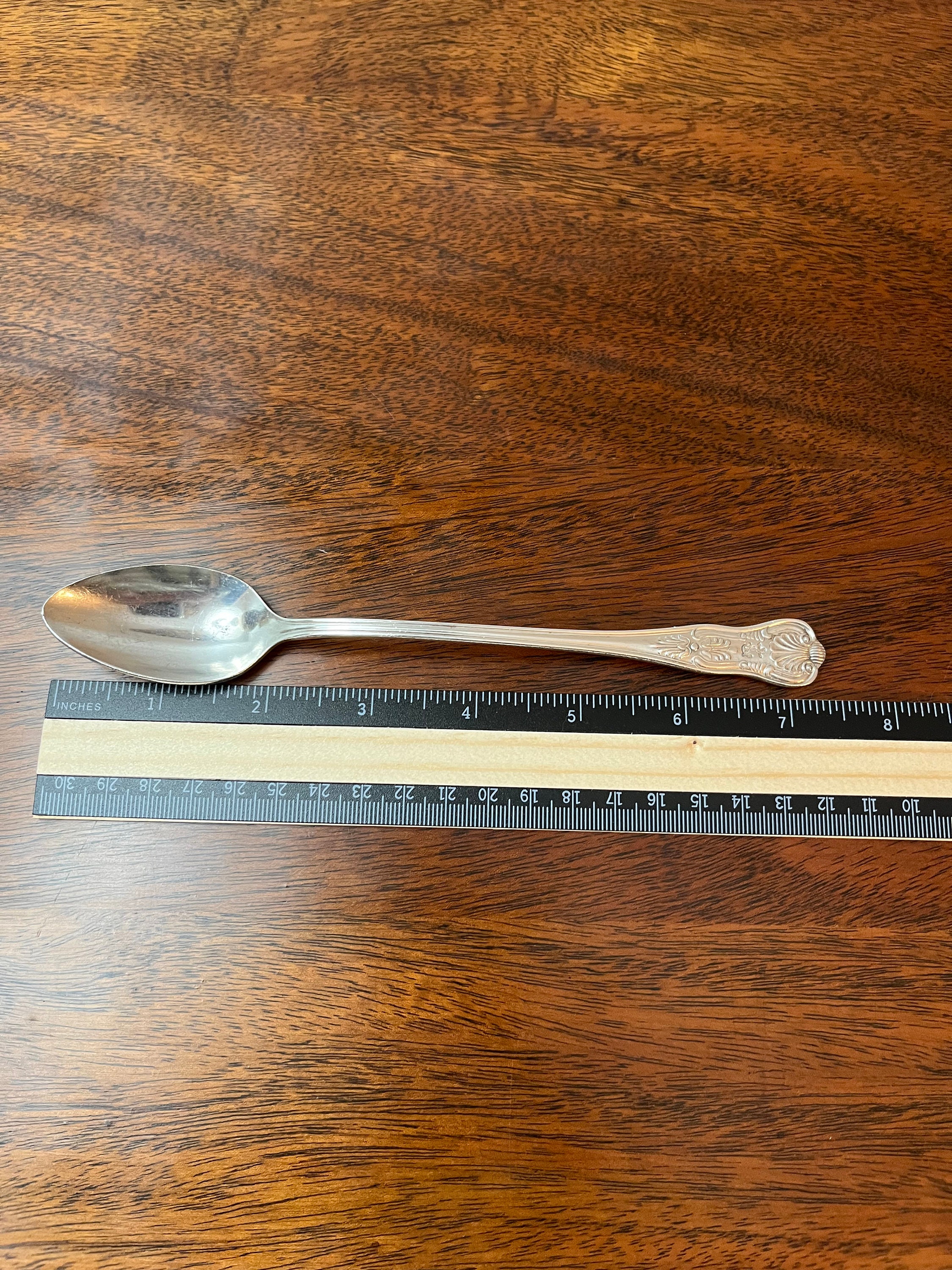 Rare USN Ice Tea Spoon International Silver Co. - Etsy