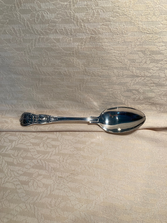 US Navy Serving Spoon Kings Anchor International Silver Co - Etsy