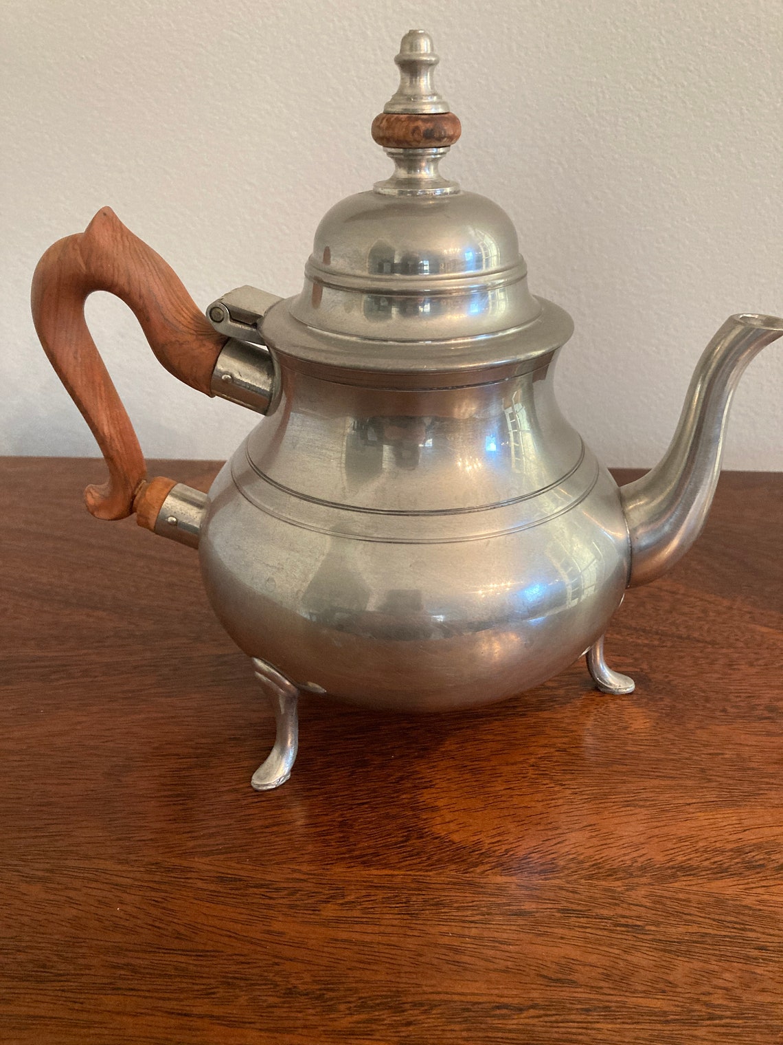 Colonial Williamsburg Pewter Teapot - Etsy