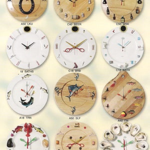 Justa Co. - Handmade Wall Clocks, Kitchen Wall Clocks, Unique Wall ...