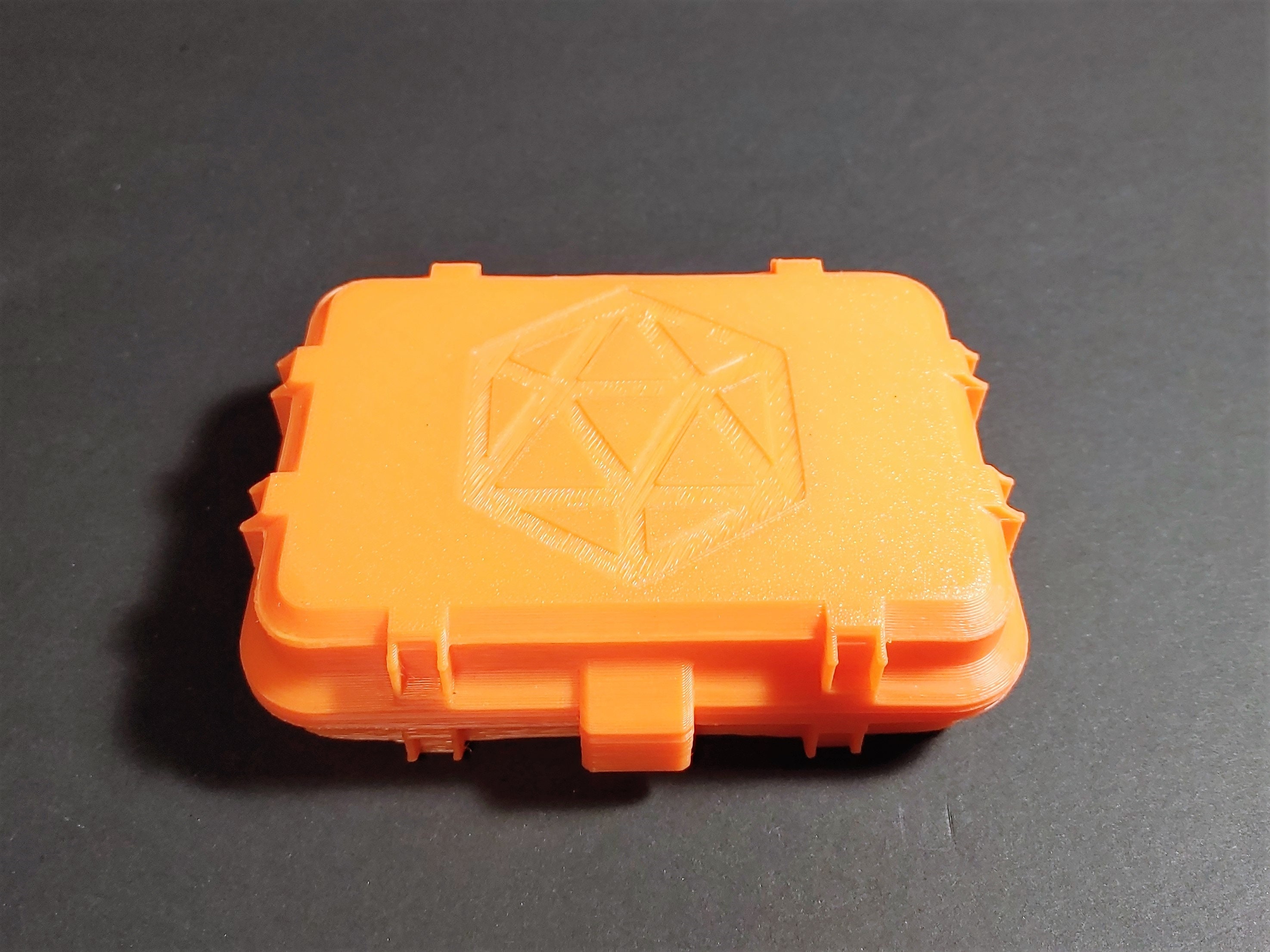 3D Printed Dnd D&D Dungeons and Dragons Polyhedral Dice Case - Etsy