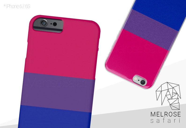 Bisexual Pride Flag Iphone Case Bi Pride Month Lgbtq Etsy