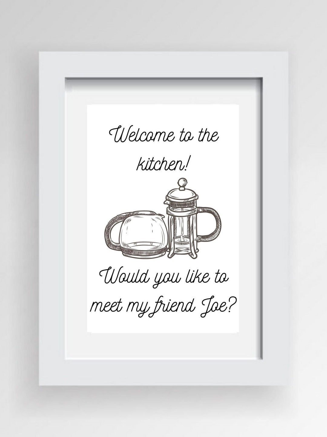 Mon ami Joe Wall Art (impression seulement) - Etsy France