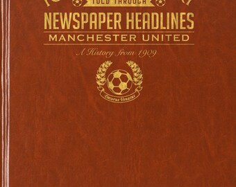 Manchester United Book - Etsy