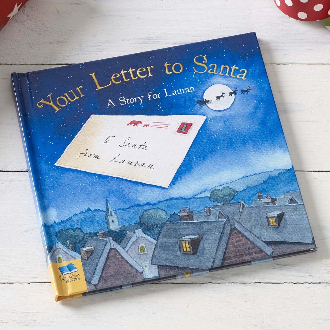 Your Letter To Santa Personalized Book Etsy your-letter-to-santa-personalized-book-etsy
