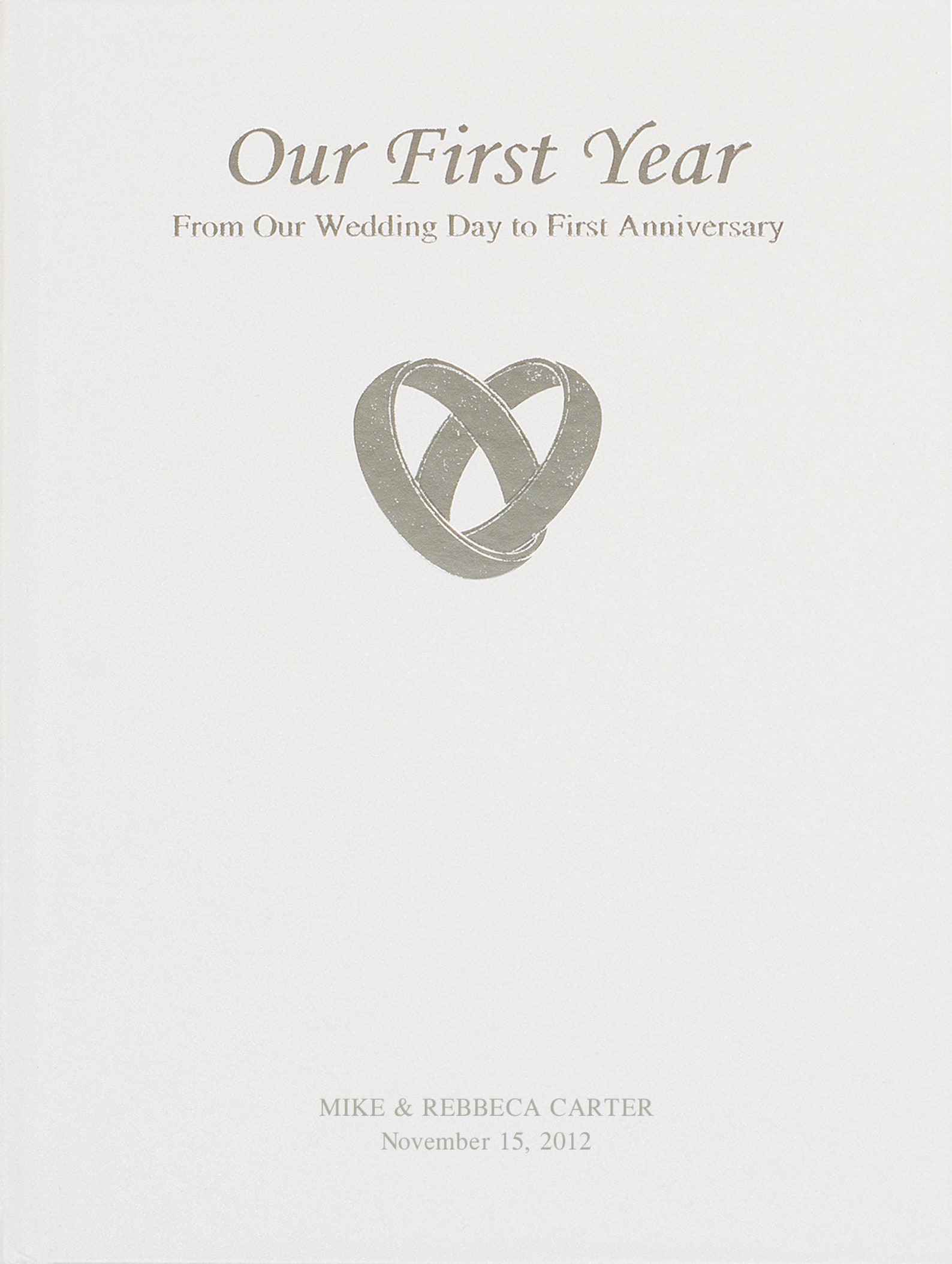 Personalized Our First Year Keepsake Book Unique First - Etsy