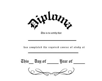 Custom Graduation Diploma Edible Image Wafer Paper Certificates for ...