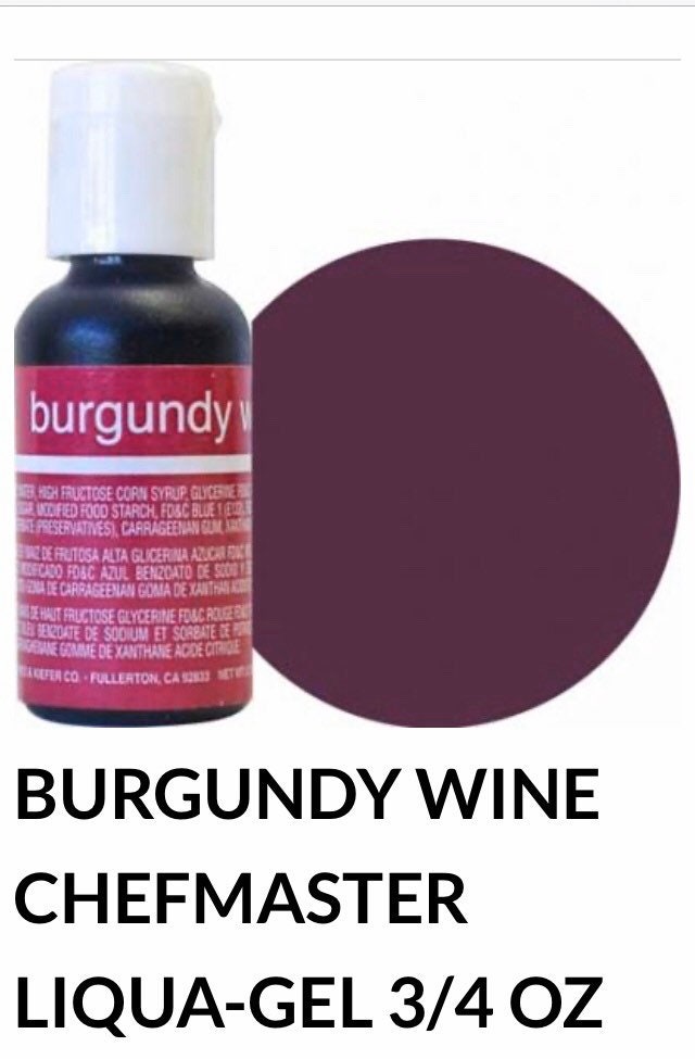 Chefmaster Burgundy Wine - Etsy
