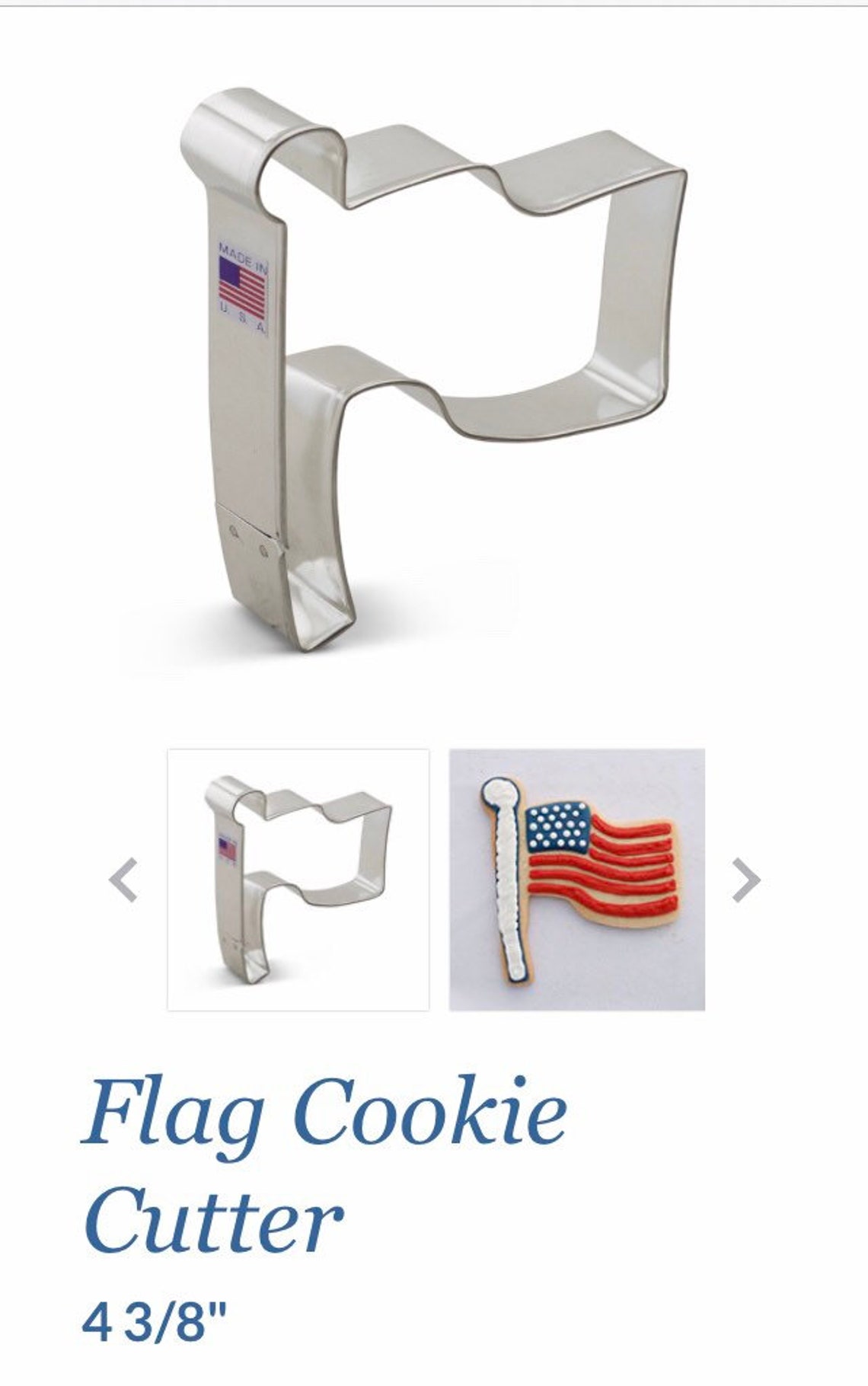 Ann Clark Flag Cookie Cutter - Etsy UK