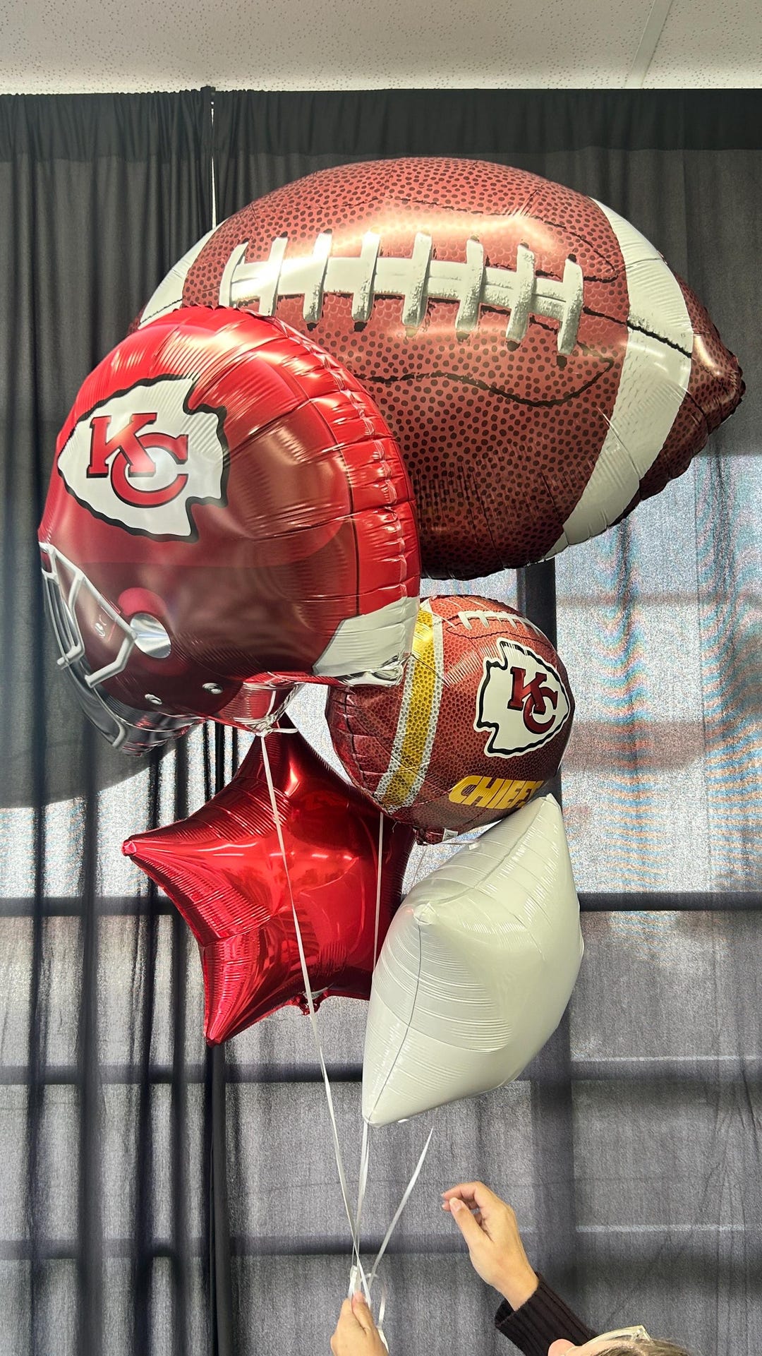 Kansas City Chiefs Balloon Bouquet - Etsy