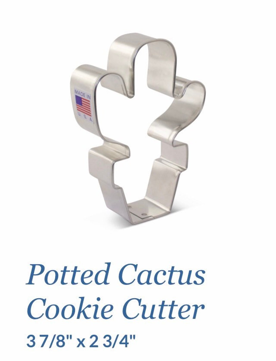 Potted Cactus Cookie Cutter - Etsy