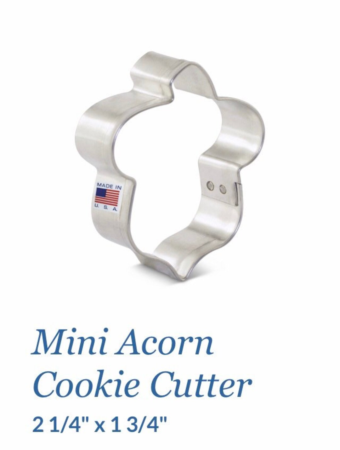 Ann Clark Mini Acorn Cookie Cutter - Etsy