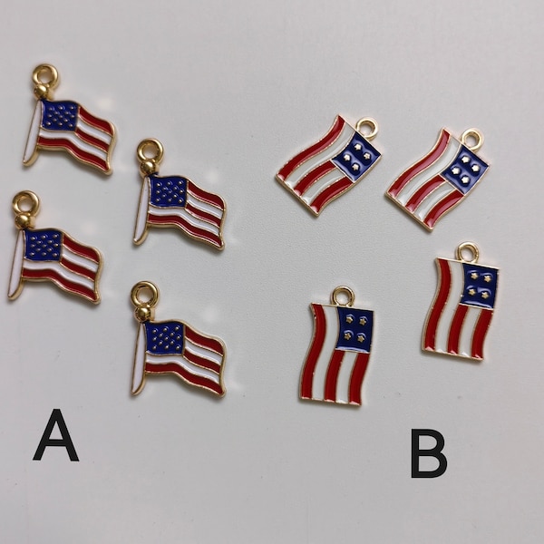 Flag Charms - Etsy