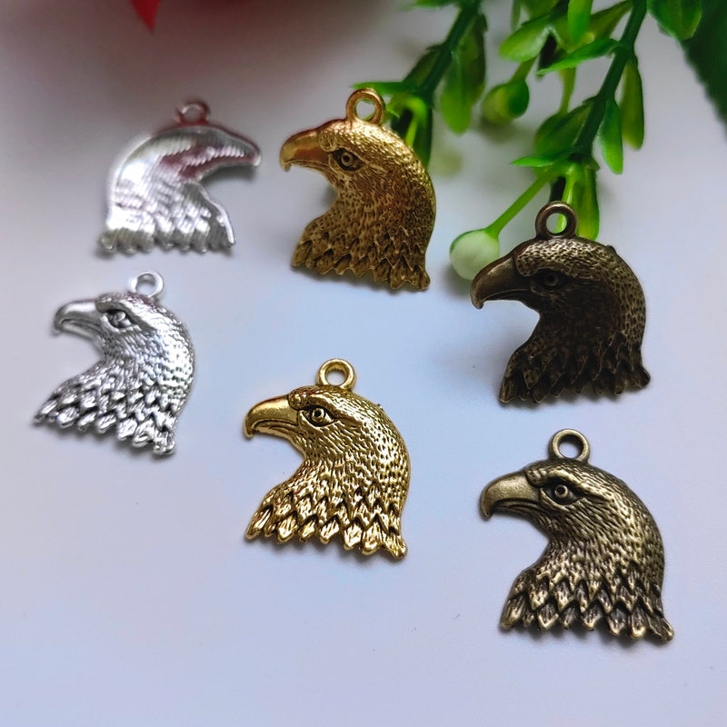 Eagle Charm - Etsy