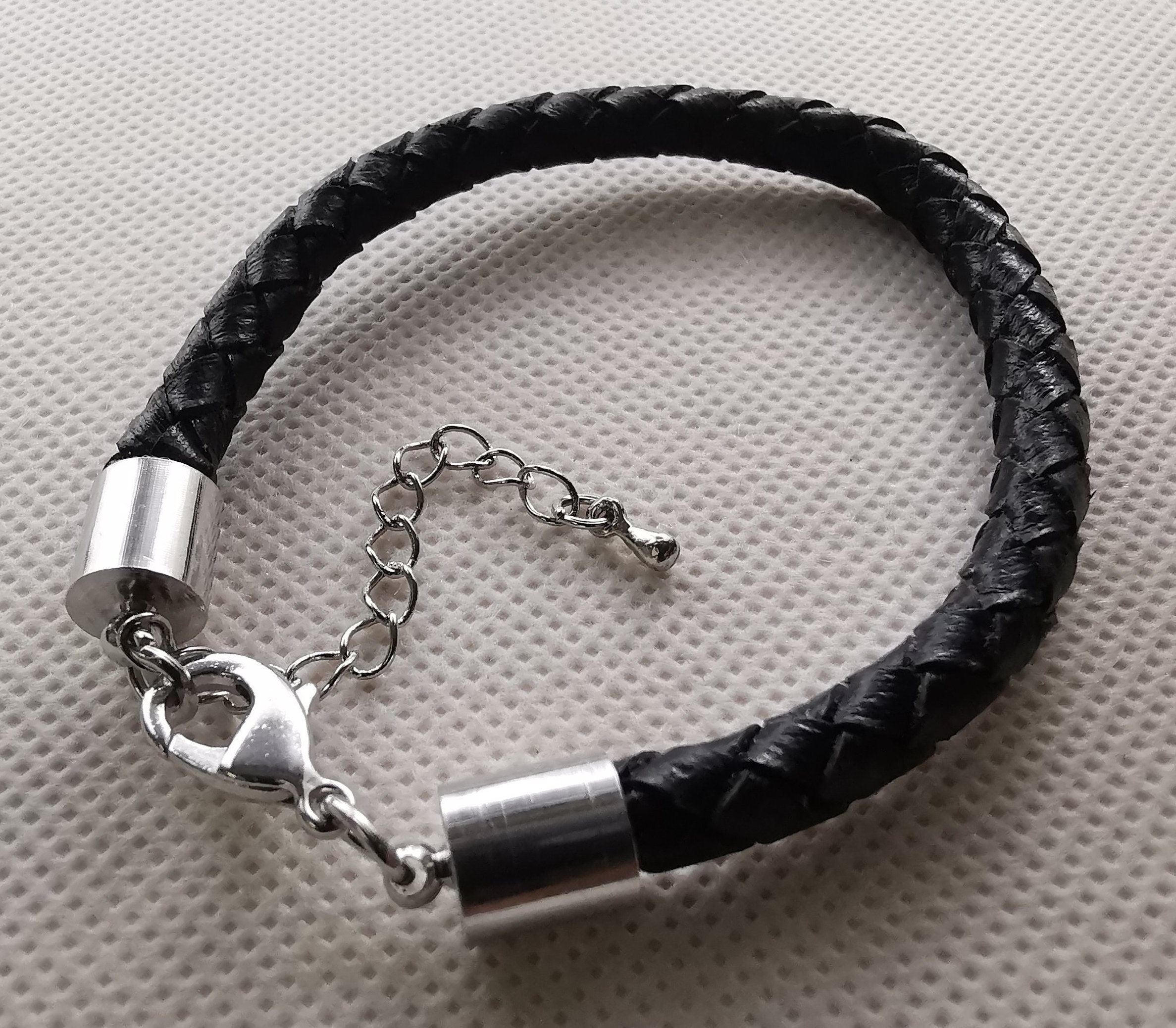 10 Sets Leather Ends Clasp Round Leather Cord Clasp 7mm /3mm - Etsy