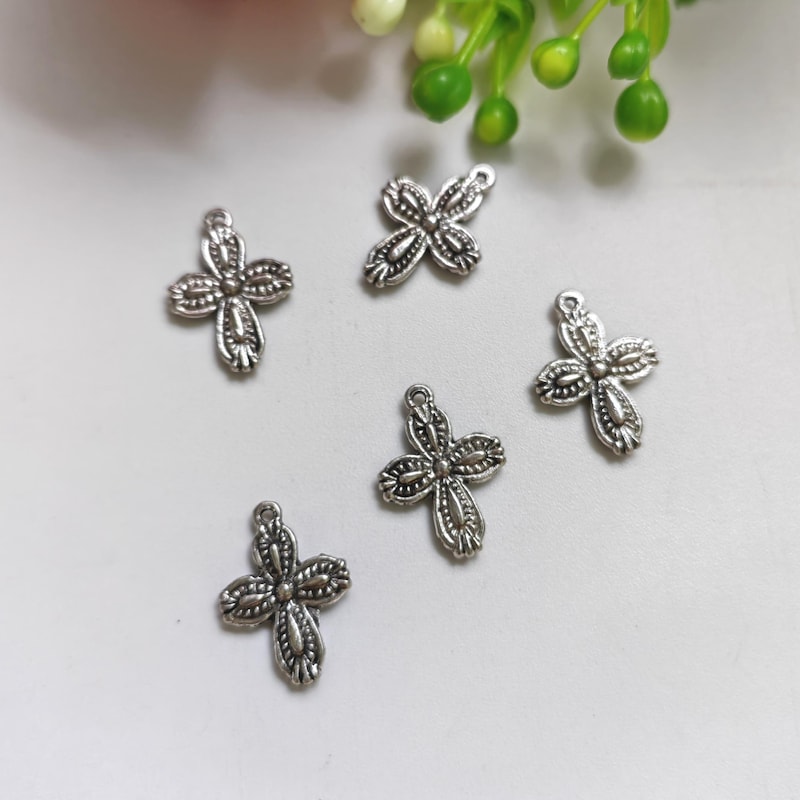 Crucifix Charms - Etsy