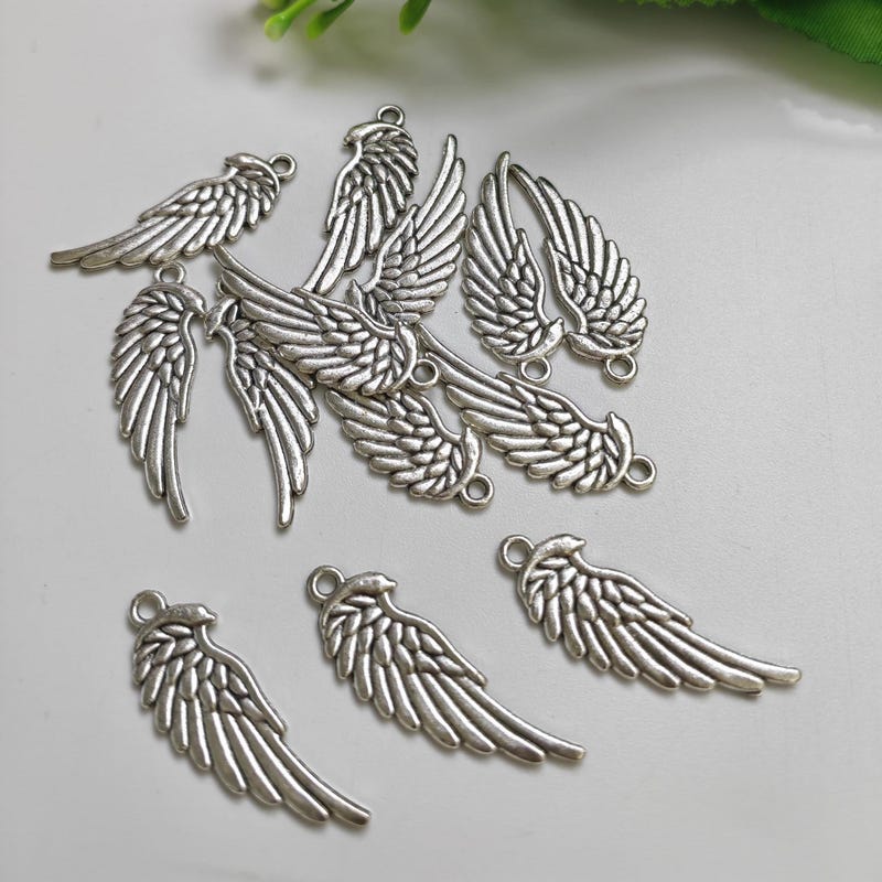 Angel Wing Charm - Etsy